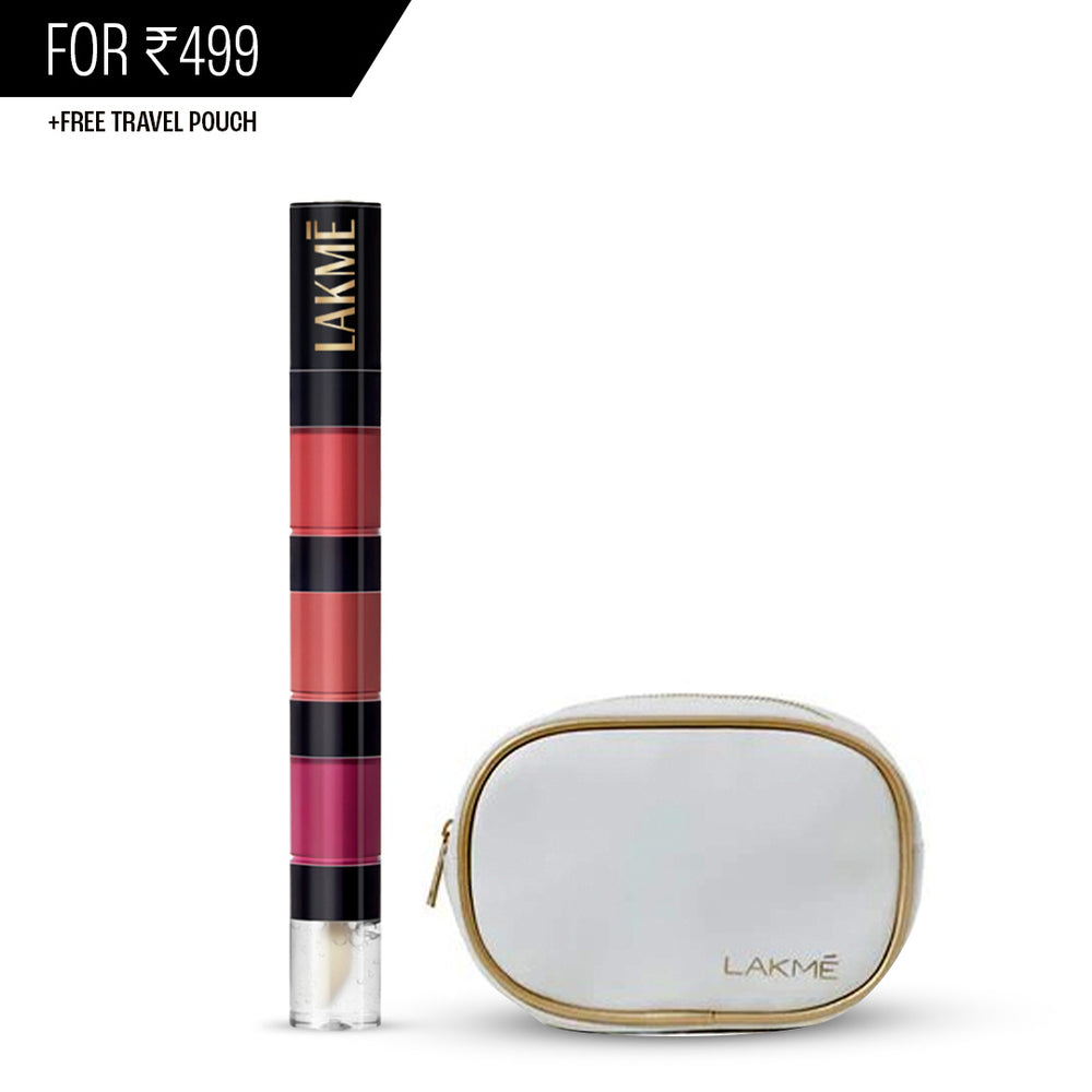 Lakmē Ultimate Glam 4 in 1 lip stack